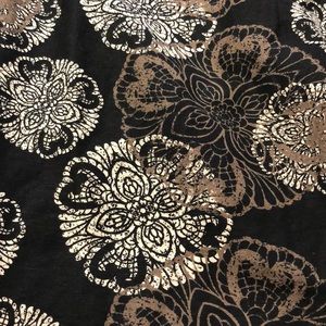 Dresses | 212 Collection Black Floral Print Dress 8 | Poshmark